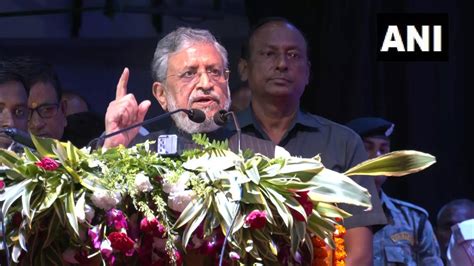 Bjp Mp Sushil Modi Laughs Off Nitish Kumars Pm Credentials Says He