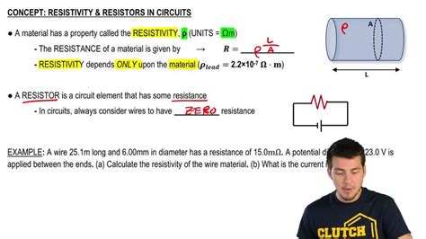 Resistance Resistivity An Explanation Pearson Channels