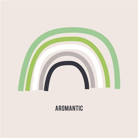 Premium Vector Lgbtq Pride Rainbow Flag Lgbt Community Design Aromantic Stock Vector Sexual