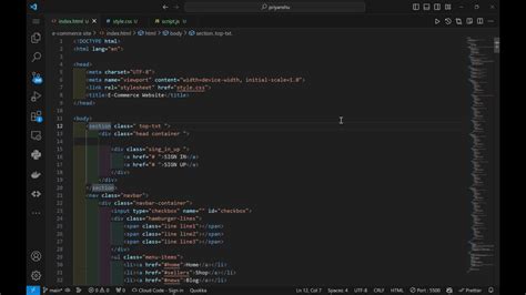 Priyanshu Verma On Linkedin Html Css Webdevelopment Internpe