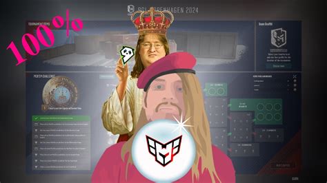 CS2 COPENHAGEN MAJOR PICKEMS OPENING STAGE 100 UNSURE IF ACCURATE YouTube