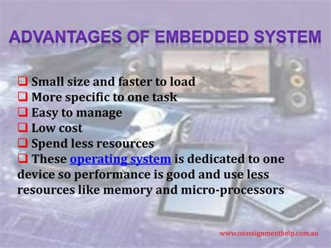 Applications Of Embedded System Pptx Operating Systems Computer Software And Applications
