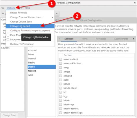 How To Enable FirewallD Logging For A Denied Packet On Linux