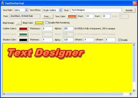 Outline Text Part 2 CodeGuru
