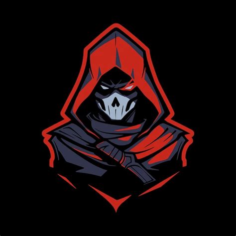Premium Vector Assassin Head Esport Logo And Mascot Gaming Isolated
