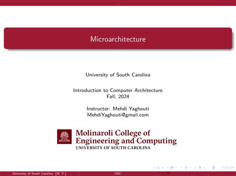 Ppt Csce 212 Intro To Computer Architecture Lecture7 Microarchitecture Powerpoint Presentation
