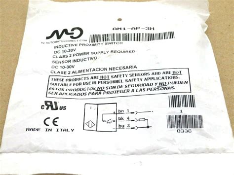NEW SEALED AUTOMATION DIRECT AM AP H INDUCTIVE PROXIMITY SENSOR