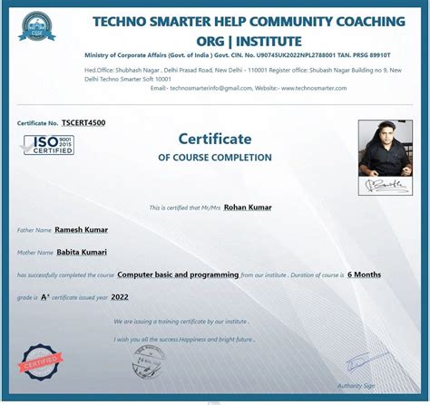 Github Technosmartercertificate Management System Certificate
