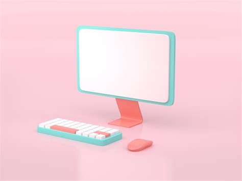 Premium Photo Computer 3d Render