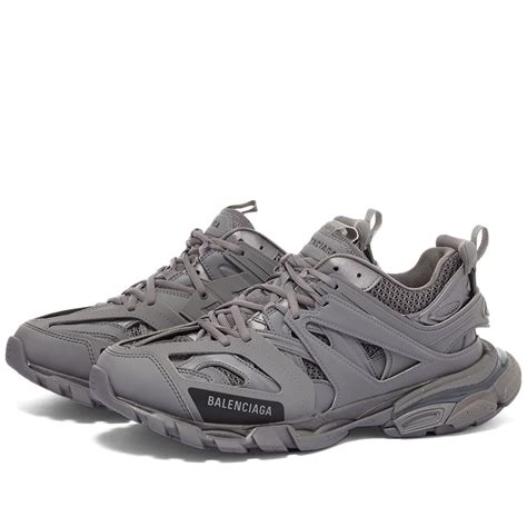 Balenciaga Track Sneaker in Recycled Medium Grey Balenciaga