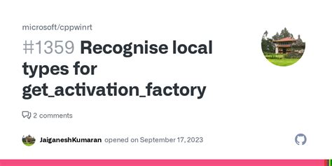 Recognise Local Types For Getactivationfactory · Issue 1359