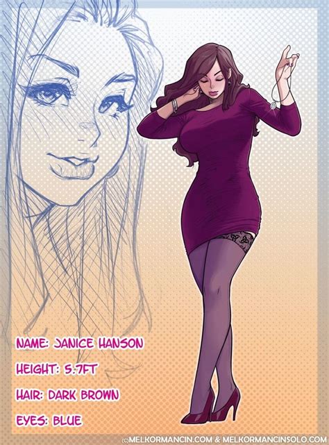 Janice Hanson By Melkor Mancin Melkor Comic Art Comics