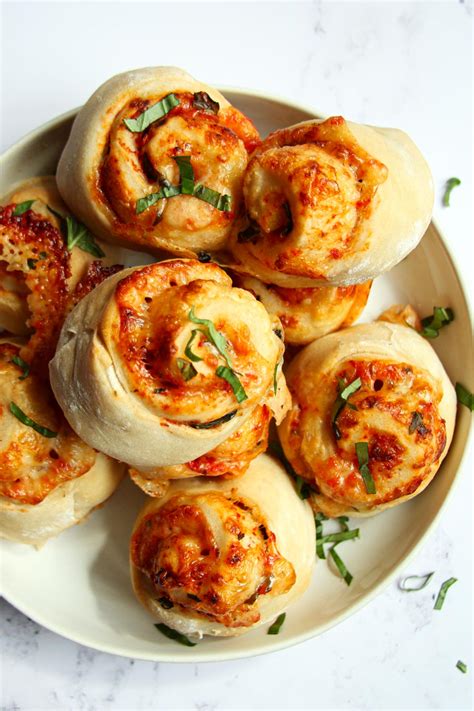 The Easiest Pizza Rolls 3 Ingredients 20 Minutes Carbgirl