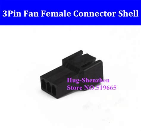 China Wholesale Molex 3Pin 3 Pin PWM Fan Female Power Supply Connector Plastic Shell For Male