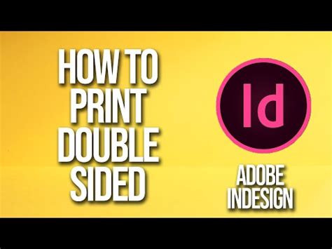 How To Design A Double Sided Business Card In Indesign