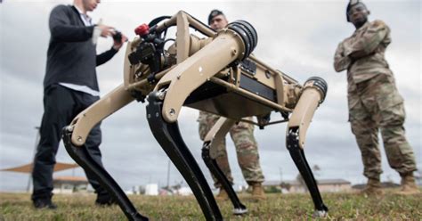 Us Army Could Introduce Robot Platoons Into Infantry