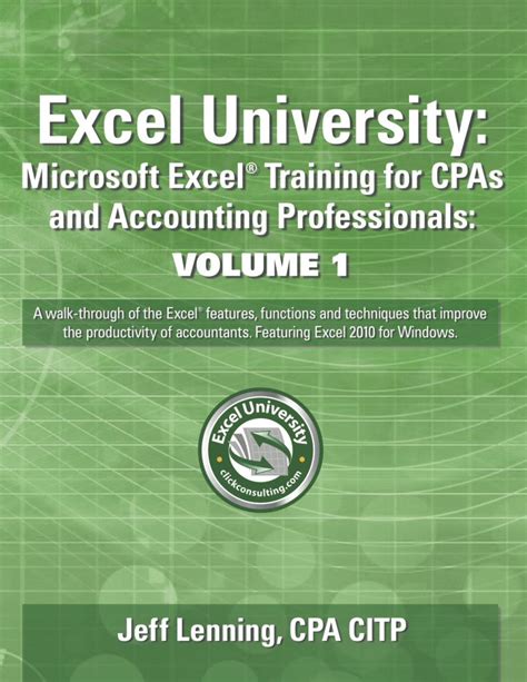 Book Excel University