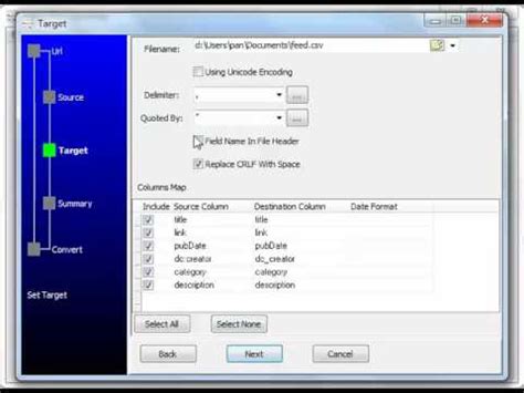 Parse Online RSS Feeds And Save To CSV File YouTube