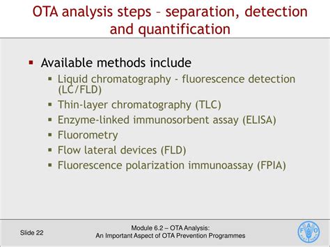 Ppt Ota Analysis An Important Aspect Of Ota Prevention Programmes