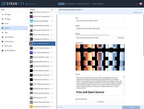 Why You Should Use Sanity In 2023