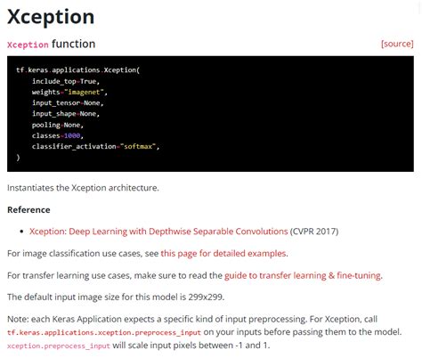 Keras Application Api