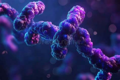 Abstract 3d Rendering Showcases Structural Details Of Botulinum Toxin Molecules In Vibrant