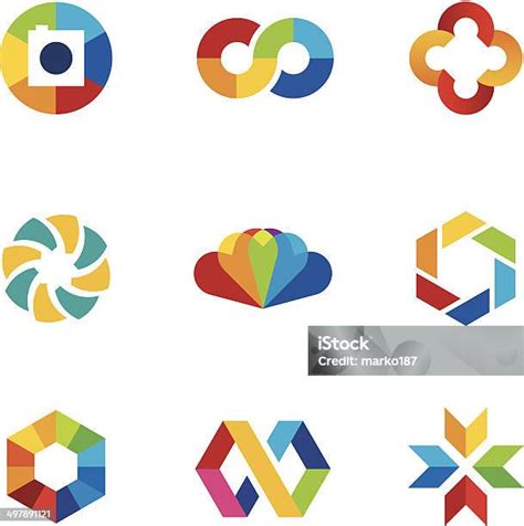 백색과 캡춰 상상 제한 없는 교육 공유란 지역사회일원 로고 아이콘 세트 공동체에 대한 스톡 벡터 아트 및 기타 이미지 공동체 별 모양 아이 Istock