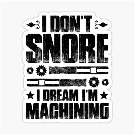 Cnc Machinist Cnc Operator Cnc Machine T Sticker For Sale By Krautshirts Redbubble