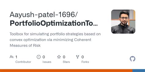 Portfoliooptimizationtoolboxsimulationipynb At Main · Aayush Patel