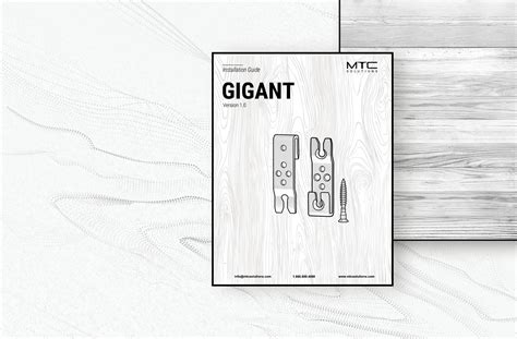 Gigant Installation Guide Mass Timber Connections Mtc Solutions