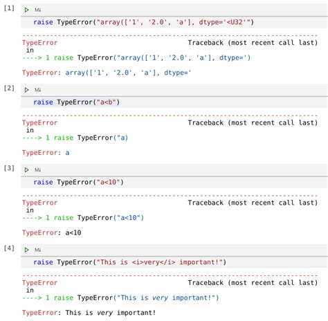 Text Of Error Messages Is Not Html Encoded · Issue 1662 · Microsoftvscode Jupyter · Github