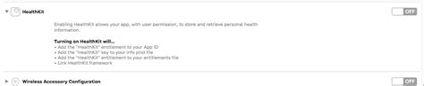 Ios Binary Rejected For Importing The Health Kit But Not Implementing