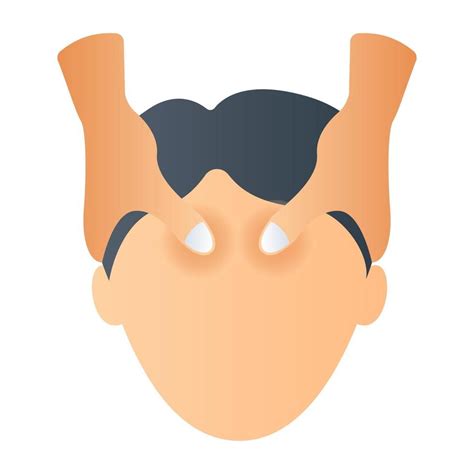 Head Massage And Relaxation 3241525 Vector Art At Vecteezy