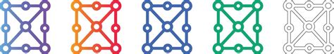 Digital Network Infrastructure Icons In Multi Style Set 78396983 Vector