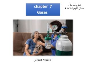 Chapter 12 Gases