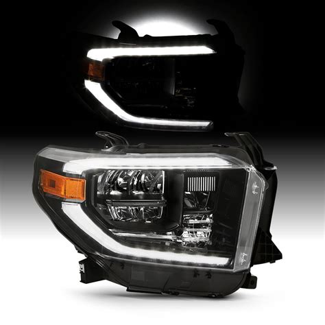Akkon Fits 2018 2019 2020 Toyota Tundra Pickup W Drl Led Tube Bar
