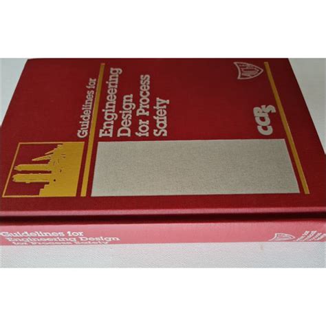 Jual Guidelines For Engineering Design For Process Safety Kab Bantul Aaa Corporation