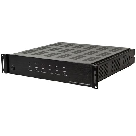 Monoprice 6 Zone Home Audio Multizone Controller And Amplifier Kit Home Audio Monoprice