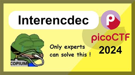 PicoCTF 2024 Challenge Series Beginner S Cybersecurity Interencdec