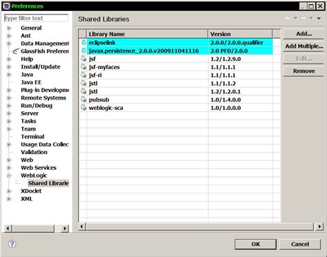 EclipseLink Development JPA 2 0 Weblogic Eclipsepedia