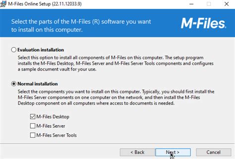 M Files Installation It Blog