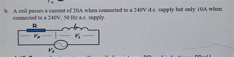 Solved A Calculate The Effectivene Reactance And State Its