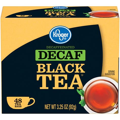 Kroger® Decaffeinated Black Tea Bags 48 Ct Ralphs
