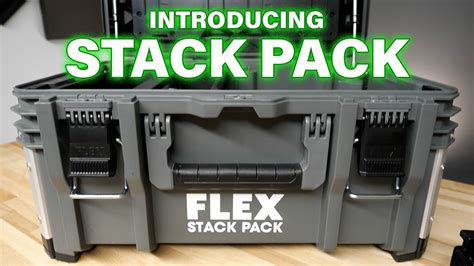 FLEX Stack Pack Storage System With Sooo Many Accessories YouTube