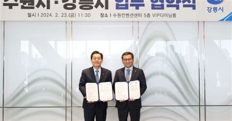 강릉 Its총회 준비 ‘착착인프라·네트워크 구축 속도