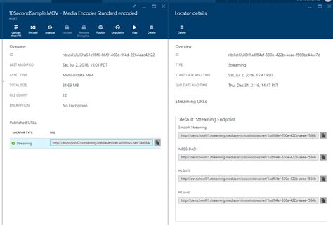 Jan David Narkiewicz Developer Azure Using Media Services To Deliver Hls Streams For