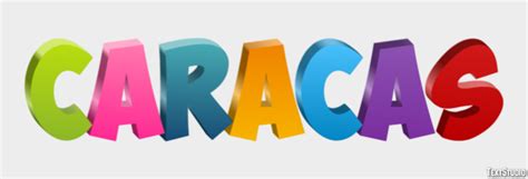 Caracas Разноцветный текстовый эффект для Нового года Генератор текстовых эффектов