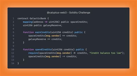 Calyptus On Linkedin Solidity Challenge 213 🕵️‍♂️ Thoroughly Review This Galacticbank