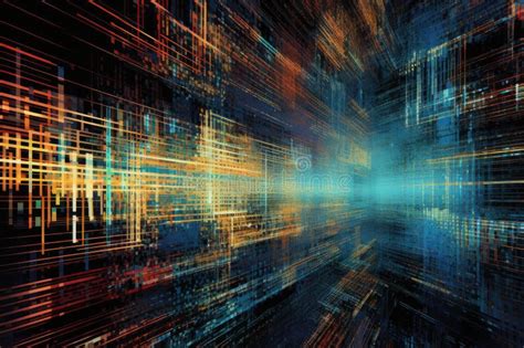 An Abstract Background Image That Represents The Complexity Of The Digital World Generative Ai