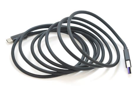 2米长黑色usb C线 Type C接口usb A To Usb C 小米 华为 谷歌安卓手机通用快充线 充电线数据线 青州小熊